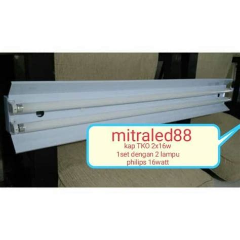 Promo Kap Lampu Tko Set X X Watt Lampu Tl Led Neon Watt Isi Diskon Di Seller Surota