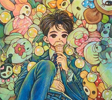 로원 Rowon On Instagram 몽글몽글☁️ 그림 그림스타그램 일러스트 드로잉 캐릭터 색연필 손그림 프리즈마 색연필그림