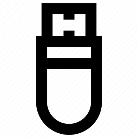 Device Electric Electronic Memory Stick Storage Usb Icon Download On Iconfinder