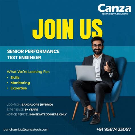 Performancetestengineer Hiringnow Bangalorejobs Hybridwork Techjobs Immediatejoiners