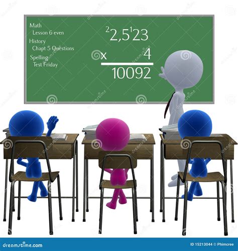 Class In Session Stock Illustration Illustration Of Elementary 15213044