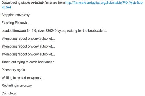 Ardusub Version Blue Robotics Software Blue Robotics Community Forums