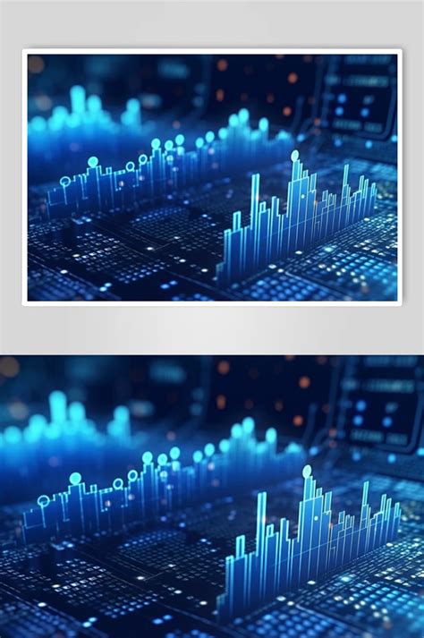 Ai数字艺术科技风大数据数据可视化插画 花瓣网