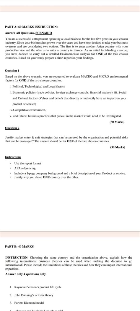 Solved Part A 60 Marks Instruction Answer All Questions