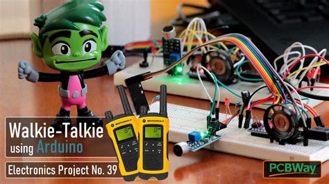 how to make walkie talkie using arduino r arduinoprojects