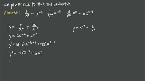 Power Rule For Negative Powers Video And Resources Clickview