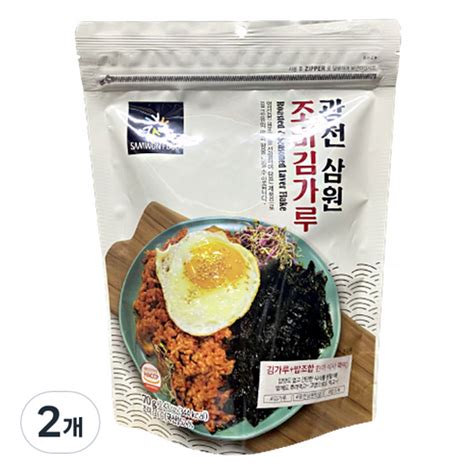삼원 광천 조미 김가루 2개 70g 가격 변동 추적 그래프 역대가