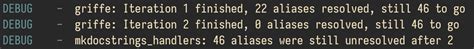 unresolved aliases · issue 136 · mkdocstrings griffe · github