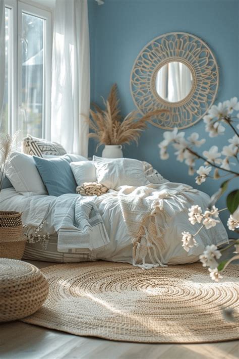 29 Blue Boho Dorm Room Ideas Create A Tranquil And Trendy Space For