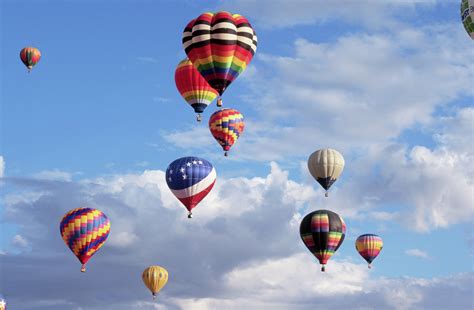 Hot Air Balloons In The Sky