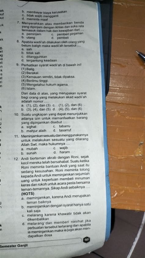 Menyerahkan Atau Memberikan Benda Yang Dipinjam Dengan Ikhlas Dan Suka Re
