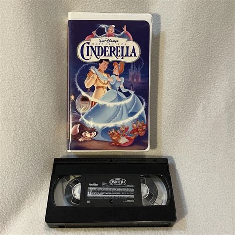 Walt Disneys Cinderella” Vhs 1995 Masterpiece Collection Vhs 5265 £