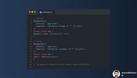 Jeevan Mahesha On Linkedin Angular Angularsignals Frontend