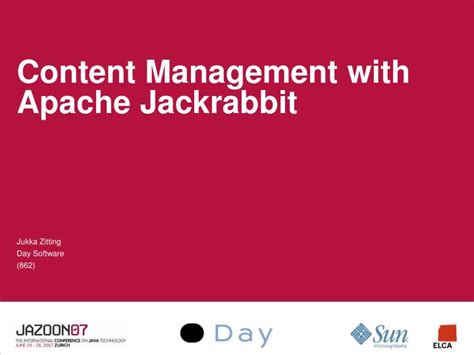 Ppt Content Management With Apache Jackrabbit Powerpoint Presentation