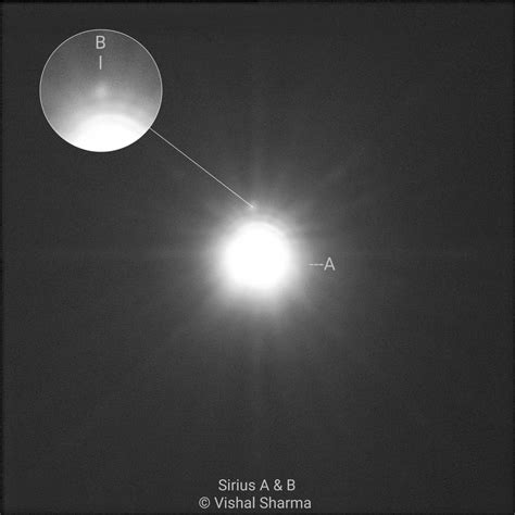 Stardust Astronomy Sirius A And B Sirius A The Main Component Is A