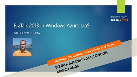 Biztalk Server 2013 In Windows Azure Iaas Ppt