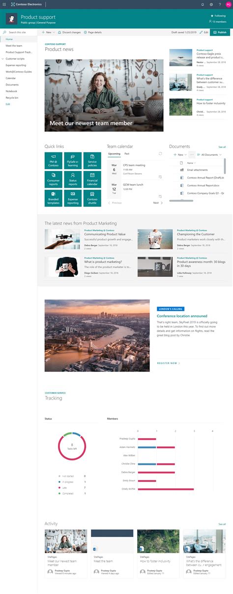 Sharepoint Look Book 샘플 사이트 살펴보기 2 Officetutor 365