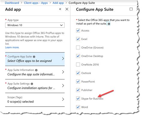 How To Deploy Office 365 Proplus With And Without Microsoft Teams From Intune Mobile First