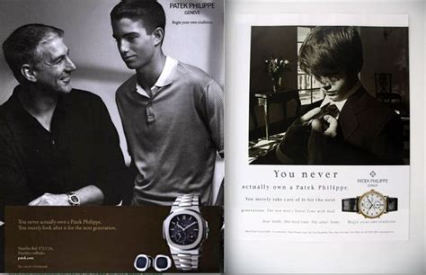 The Evil Patek Philippe Father Son Ads Patek Philippe Father And Son Ads