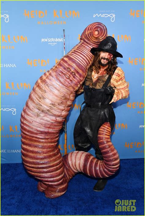 Photo Heidi Klum Halloween Costume Worm 23 Photo 4848108 Just