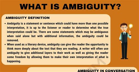 Ambiguity Definition And Examples Of Ambiguity In Conversation And Literature • 7esl