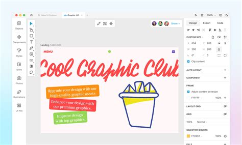 Online Layout Maker With Lunacy Your Design App For Professionals Lunacy Design Software
