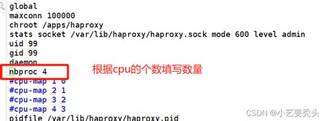 Haproxy的优化及haproxy与nginx高可用的实现haproxy 优化 Csdn博客