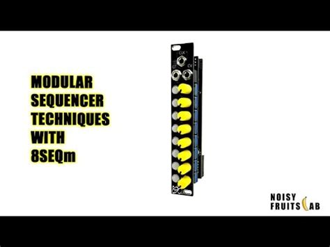 MATRIXSYNTH Modular Sequncer Techniques With SEQm