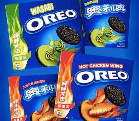 Tsrfoodies Oreo Launches New Flavors Hot Chicken Wing And Wasabi