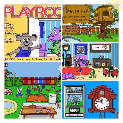 The Playroom The Treehouse The Backyard Educational Games From The S Tree House