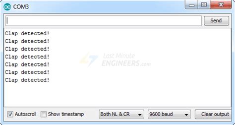 Sound Detection Sensor Blue PCB Electronics