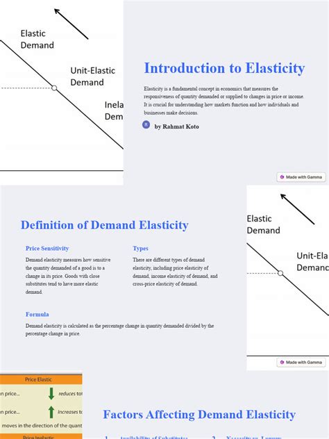Introduction To Elasticity Pdf Elasticity Economics Demand