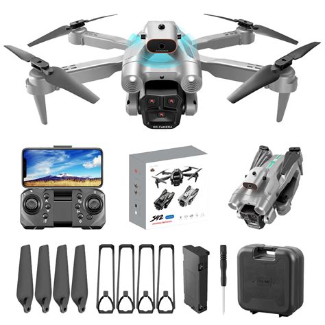 Cbcbtwo Drone Foldable Drone With Camera Three 1080p Camera Fpv Drone For Beginners Gesture