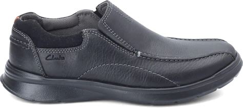 Clarks Mens Cotrell Step Slip On Loaferblack Clarks
