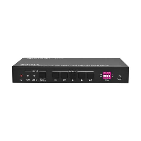 Dl Scu21c 2x1 Soft Codec A V Switcher With Hdmi Usb C Inputs And Usb