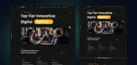 Cipher Creative Agency Portfolio React Template Site Templates Ft