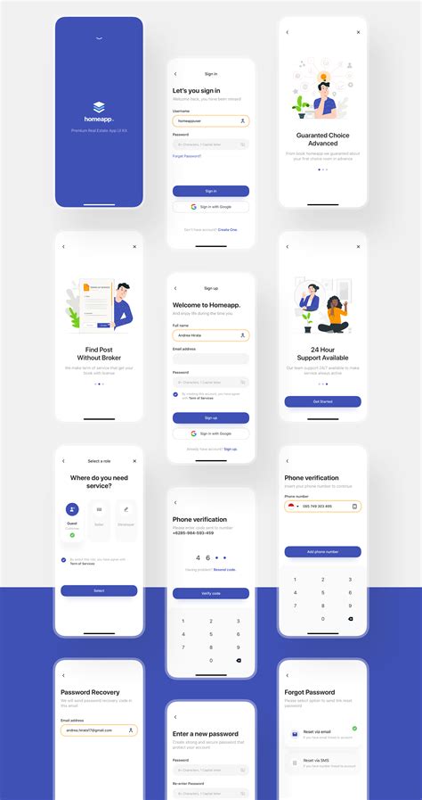 homeapp ui kit figma resources artofit