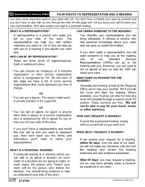 Va Form Pdf Fill And Sign Printable Template Online