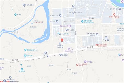 成都和馨南苑位置交通图1 吉屋网