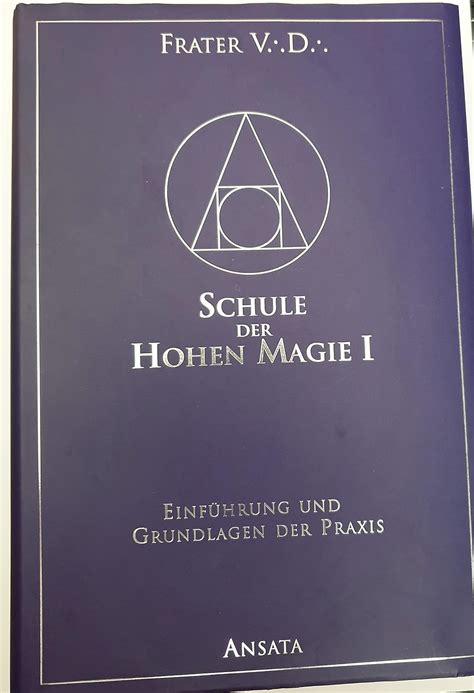 Schule Der Hohen Magie Band 1 Frater Vd Amazonde Bücher