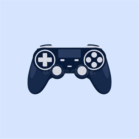 Modern Gaming Controller With Sleek Ergonomic Design Stock Illustration Illustration Of