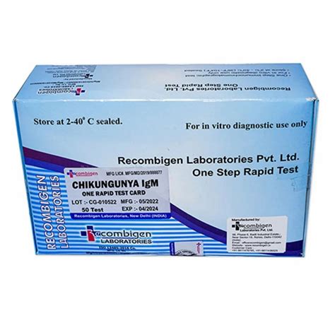 Recombigen Chikungunya Rapid Test Kit At ₹ 100 Piece In Nagpur Id