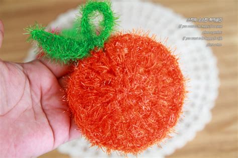 코바늘뜨기 딸기 수세미뜨기 ~아크릴수세미 도안 동영상첨부 네이버 블로그