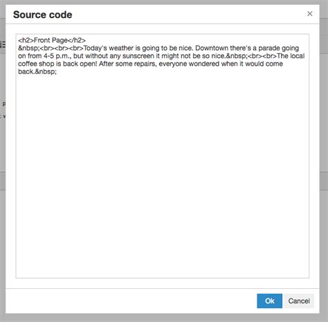 Rich Text Editor Toolbar And Buttons Branch Cms Documentation