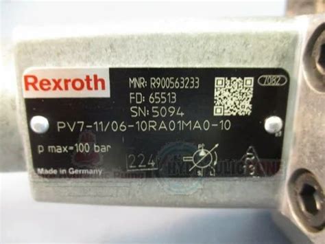 Rexroth Variable Vane Pump At Rs 17899 वेरियबल वेन पंप In New Delhi