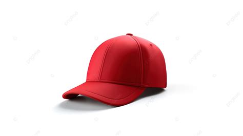 3d 렌더링을 배경으로 깨끗한 흰색 배경에 세련된 변형이 있는 생동감 넘치는 빨간색 야구 모자 빨간 모자 야구 모자 캡 배경 일러스트 및 사진 무료 다운로드 Pngtree