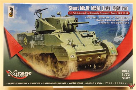 Rowasp Modelbouwmirage Hobby 1 72 Stuart Mk Vi M5a1 Late Light Tank Rowasp Modelbouw