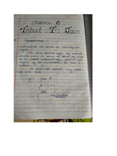 Chapter 6 Input In Java Pdf
