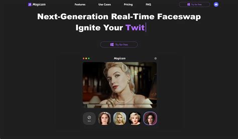 Magicam Ai Face Swap Real Time Ai Live Video Face Swap Tool Ai