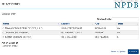 The Npdb How To Query As An Agent Organization
